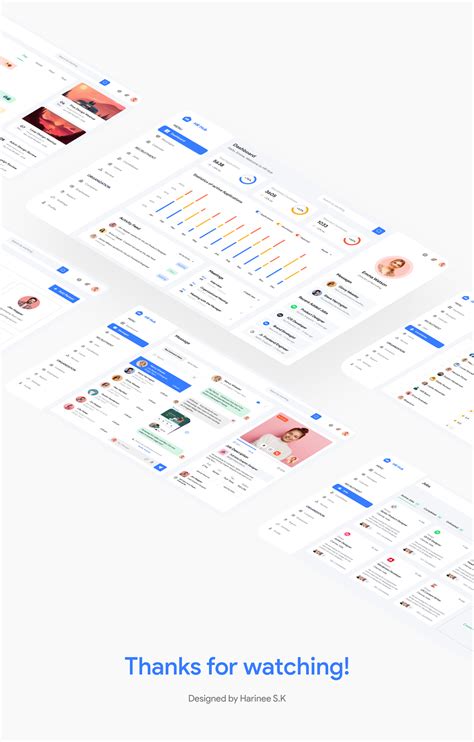 Hr Hub Interactive Hr Management Dashboard Behance