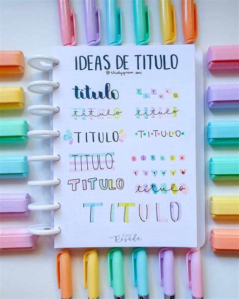 Bullet Journal Header Ideas With Highlighter Masha Plans