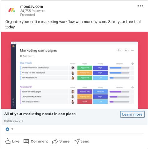 Linkedin Ad Formats And Ad Specs Jordan Digital Marketing