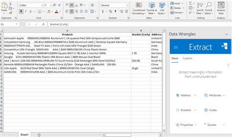 Extracting Meaningful Information From Dirty Data Wrangles