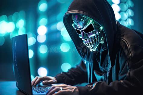 Anonymous Hacker Concept Of Hacking Cybersecurity Cybercrime