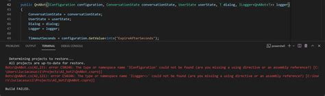 expire a conversation bot module from ms not working in app service