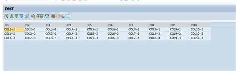 ABAP 动态内表的实现 TigerMan 博客园