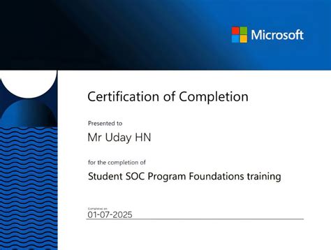 Microsoftsecurity Cybersecurity Soc Microsoftsecurity Ai Careergrowth Lifelonglearning