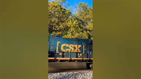 Csx 3408 Et44ah And Csx 3202 Es44ah Cargotrain Railfans Csx Trains Csxstrains Foamer