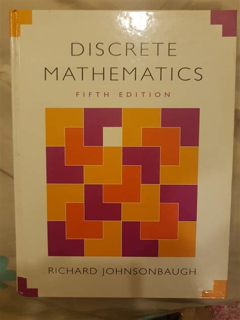 Discrete Mathematics Hobbies Toys Books Magazines Textbooks On