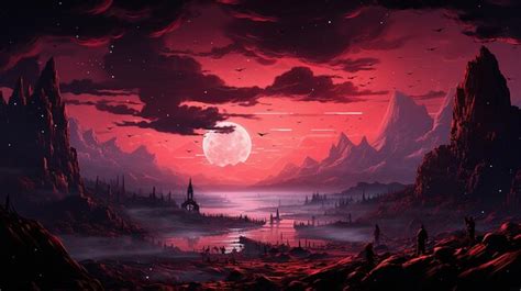 Premium Ai Image Mystical Twilight Delight