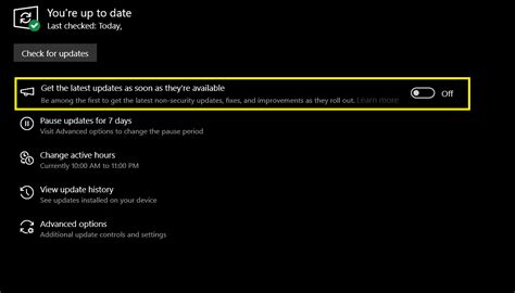 New Windows Update Option R Windows