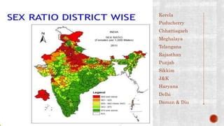 Sex Ratio In India PPTX Reproductive Health Diseases And Conditions