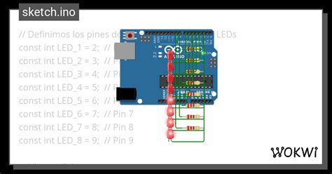 Ejemplo Wokwi Esp32 Stm32 Arduino Simulator