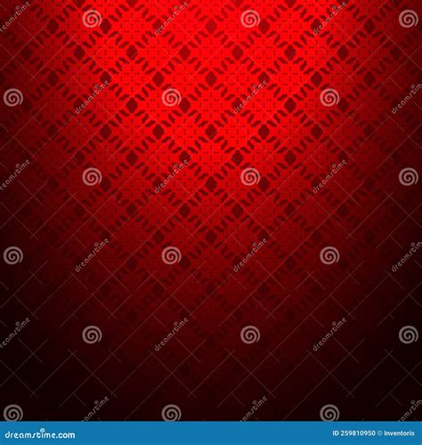 Red Geometric Seamless Pattern Stock Illustration Illustration Of Vector Background 259810950