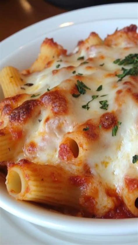 Maggianos Little Italy Taylor Street Baked Ziti Recipe