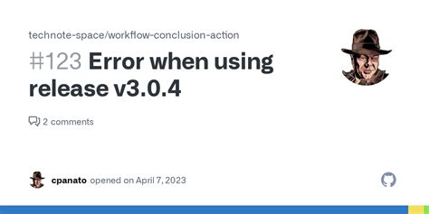error when using release v3 0 4 · issue 123 · technote space workflow