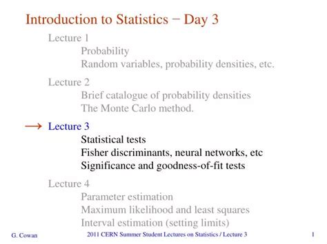 PPT Introduction To Statistics Day PowerPoint Presentation Free Download ID