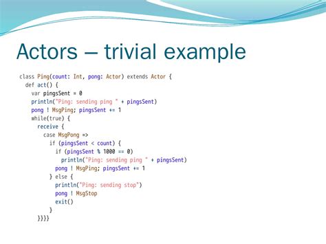 Scala Programming Language Artax