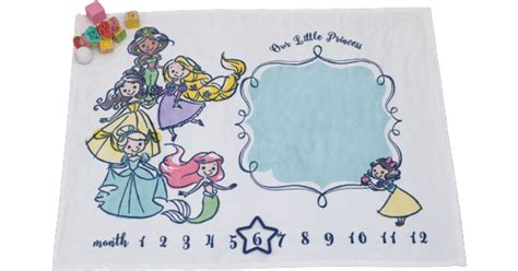 Disney Princess Milestone Baby Blanket Compare Prices Klarna Us