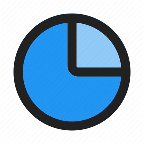 Pie Chart Statistics Stats Market Share Usage Icon Download On