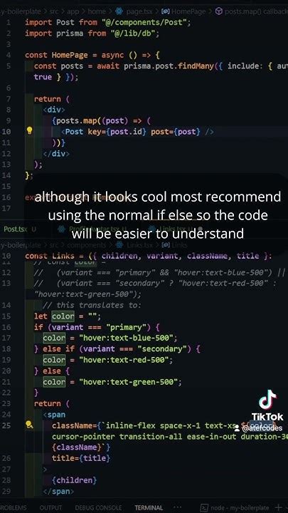 Ternary Operators In Javascript Reactjs Javascript Nextjs