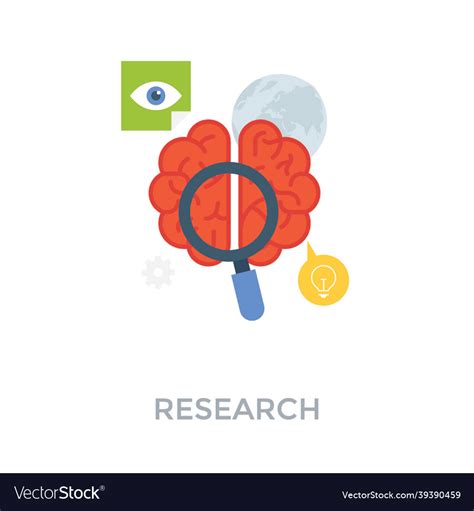 Research Royalty Free Vector Image Vectorstock
