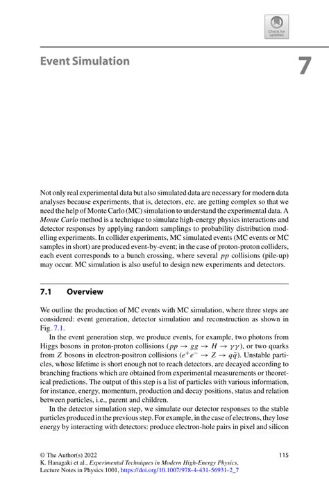 Pdf Event Simulation Pdf Event Simulation