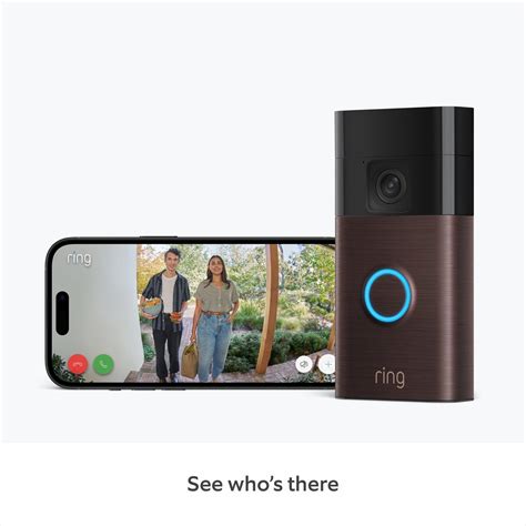 Battery Video Doorbell Ring