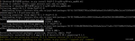 Pip版本落后，绕过pip下载python库python不用pip安装库 Csdn博客
