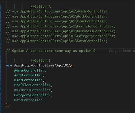 How To Group Use Statement In Php Laravel Alemoh Rapheal Baja Posted On The Topic Linkedin
