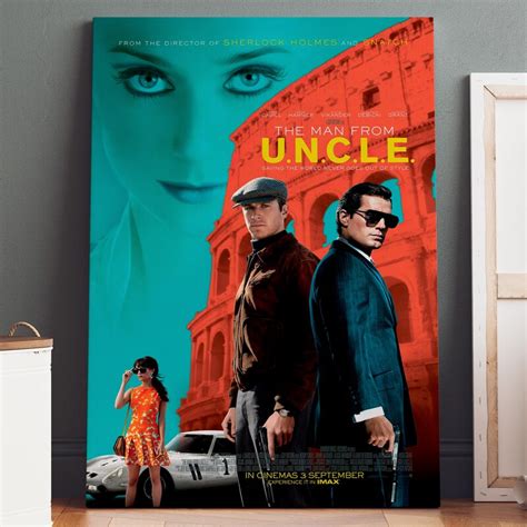 The Man From Uncle Art Etsy