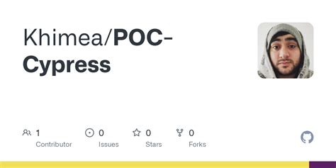 github khimea poc cypress