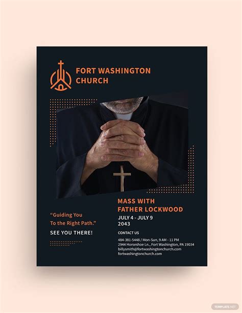 Religious Flyer Templates For Microsoft Word Free Church Flyer