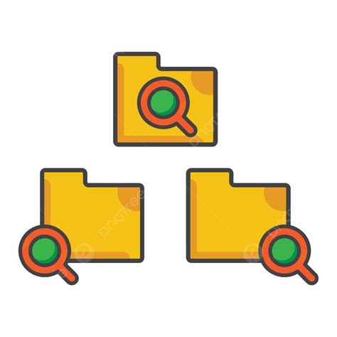Office File Folder Top Secret Documents Drawing Stock Illustration