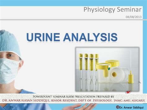 Urine Analysis Hematology Slides