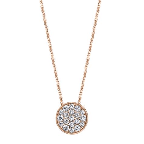 Pave Diamond Necklace Sylvie Jewelry