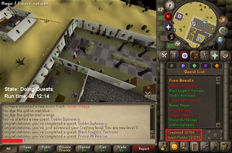 Speedrun Quester Others Osbot 2007 Osrs Botting