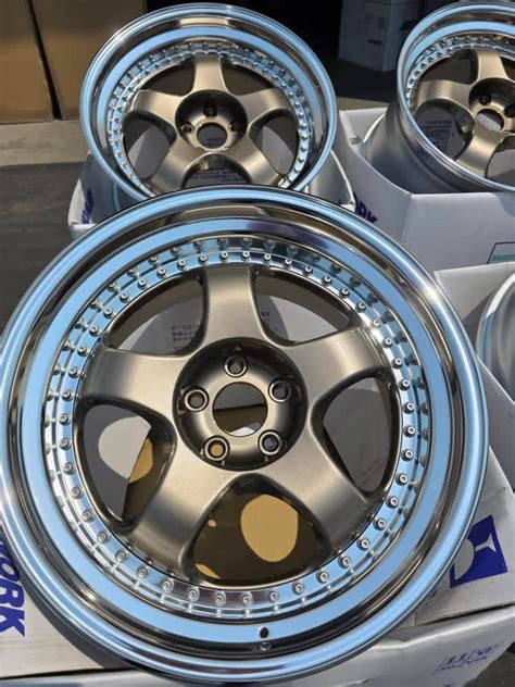 Work Meister S13p Toyota Gr Supra Spec 19x95105 Titanium Gold Sol