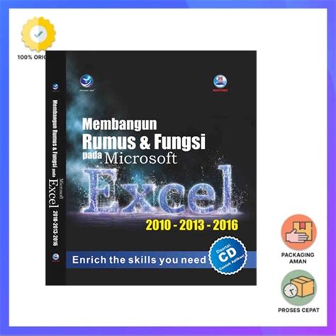 Jual Membangun Rumus Dan Fungsi Pada Microsoft Excel 2010 2013 2016 Cd Madcoms Shopee
