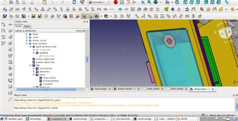 Find Relations Currently Has Annoying UX Issue Realthunder FreeCAD Assembly GitHub