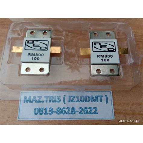 Jual Resistor Dummy Load 800 Watt 100 Ohm Dummyload 800watt 100ohm Bed Rm800 100 Rflange