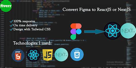 Convert Figma To React Js With Tailwind Css For You By Anikadev Fiverr