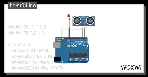 Hc Sr04 Wokwi Esp32 Stm32 Arduino Simulator