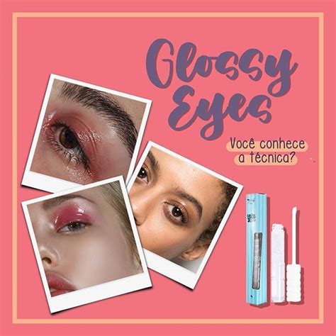 𝘵 𝘳 𝘪 𝘶 𝘯 𝘢 No Instagram “você Conhece O Glossy Eyes Essa Técnica