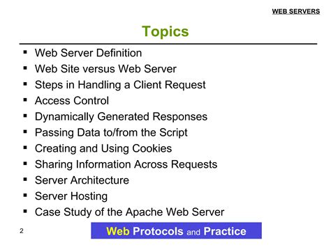 Web Servers Ppt Ppt Web Hosting Internet