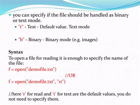 Python Files Directories Part15 PPTX