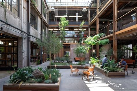 Premium Photo Adaptive Reuse Of Industrial Buildings Into Sustai