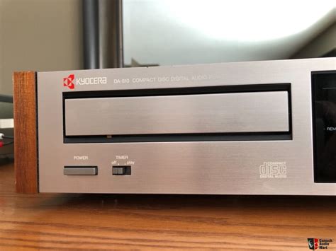 1985 Kyocera Da 610 Cd Player Hi Fidelity Analog Sound Japan Build Is