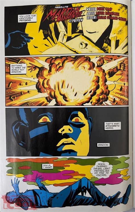 Four Pages From Absolute Martian Manhunter 1