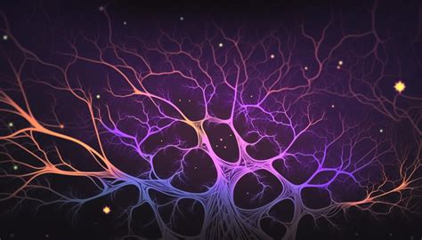 Premium Photo Bright Neurons On Abstract Background For Neuroscience