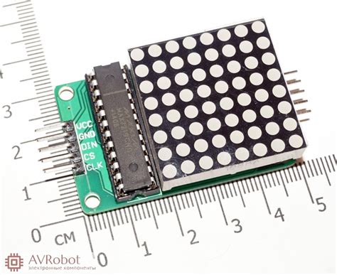 MAX7219 Dot LED matrix, модуль светодиодный, дисплей, модуль управления ...