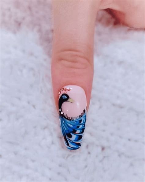 Peacock Nails 70 Inspirational Ideas Peacock Nails 70 Inspirational Ideas