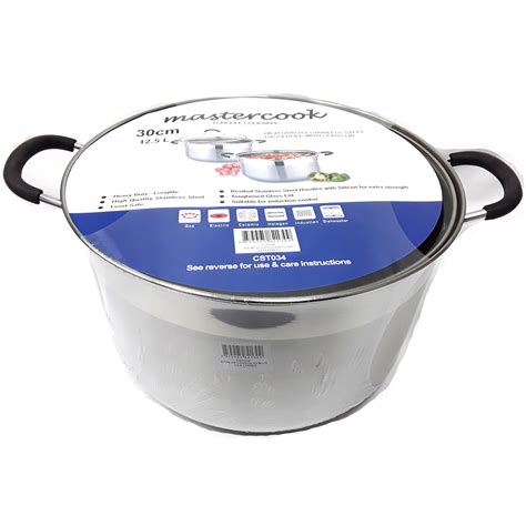 Kitchen Essential Cookware Mastercook Casserole With Glass Lid